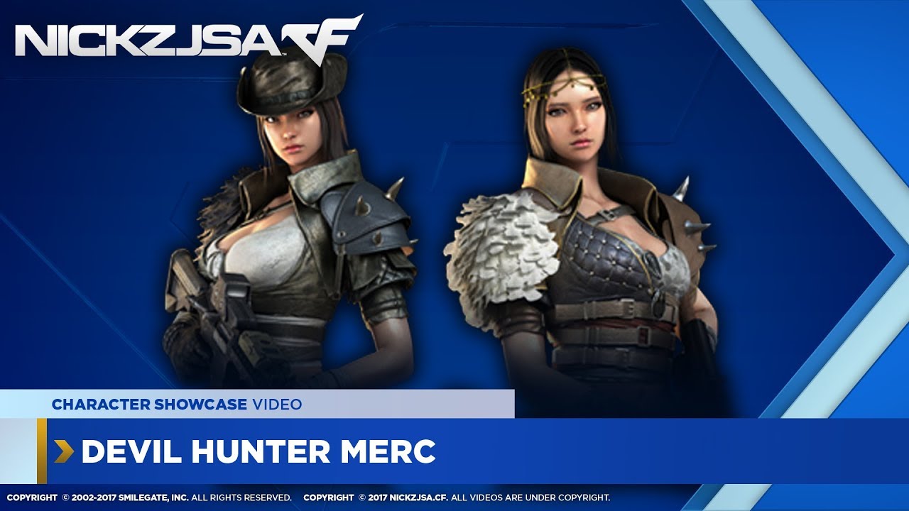 Devil Hunter Merc | CROSSFIRE 2.0 Character Showcase - YouTube