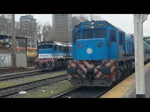 Tren Local Temperley maniobrando. GT22 CW920 🇦🇷 - YouTube