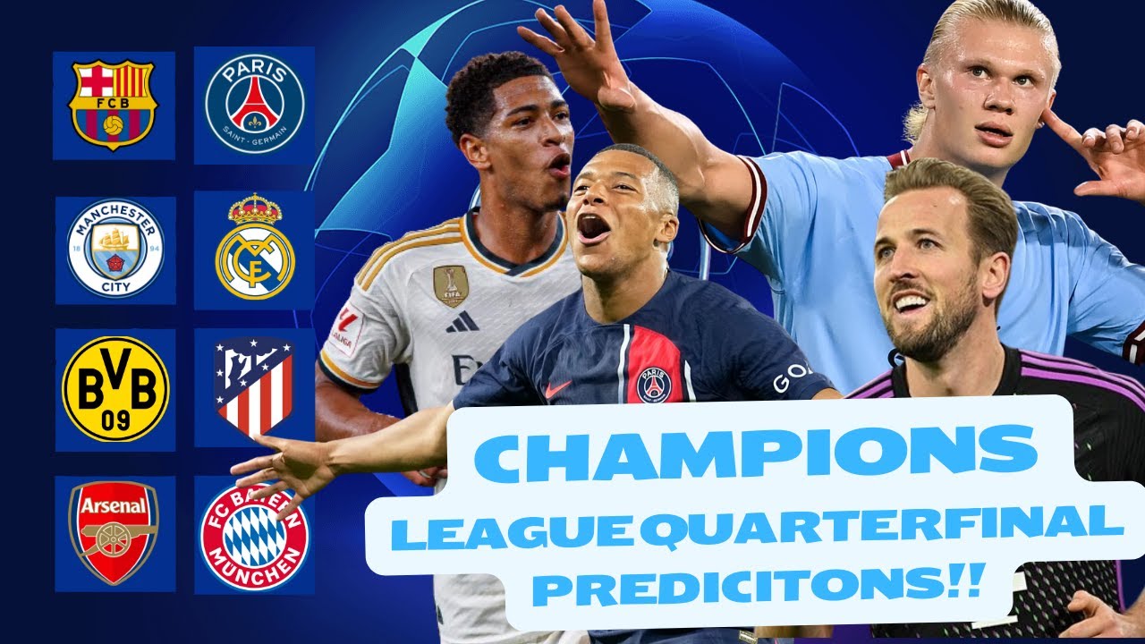 BEST CHAMPIONS LEAGUE DRAW EVER!?! | UEFA Champions League Quarter ...