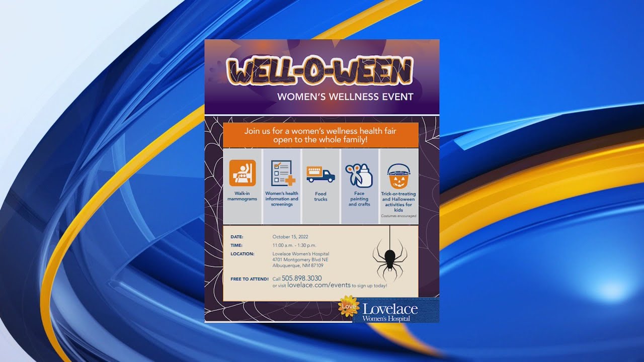 Lovelace Women's Hospital hosting Well-o-ween - YouTube