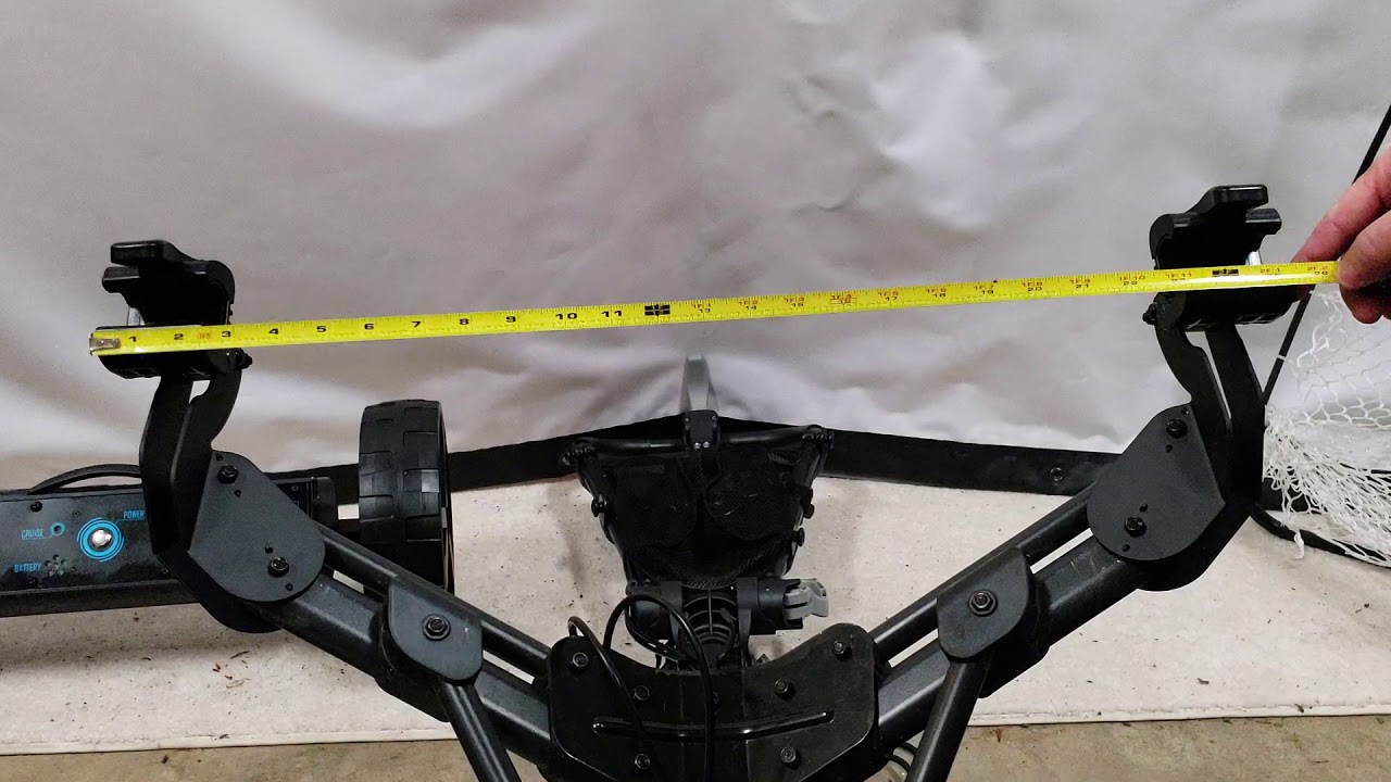 Alphard Golf eWheels installation on Clicgear 8.0 cart - YouTube