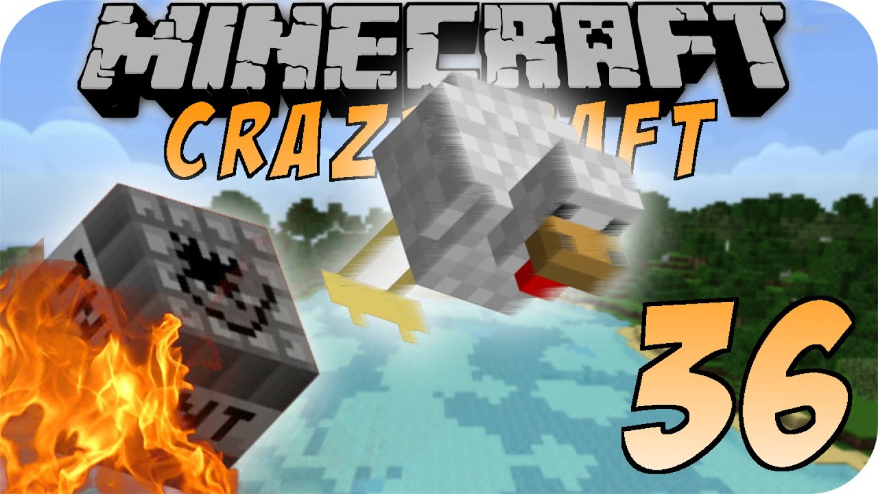 Minecraft CHAOS CRAFT #36 - Gravity TNT - YouTube