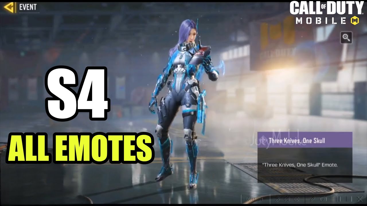 *NEW* Codm Season 4 Veiled Uprising All Emotes Showcase Gameplay - YouTube