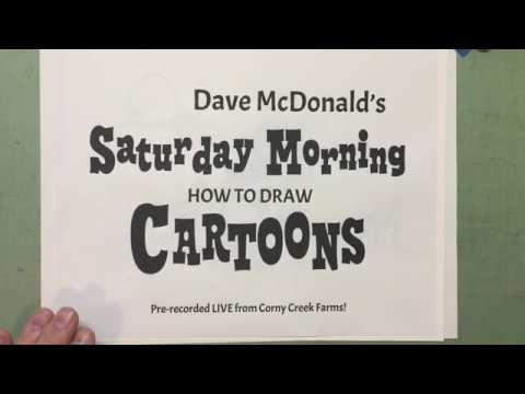 Dave McDonald's How to Draw Cartoons! - YouTube