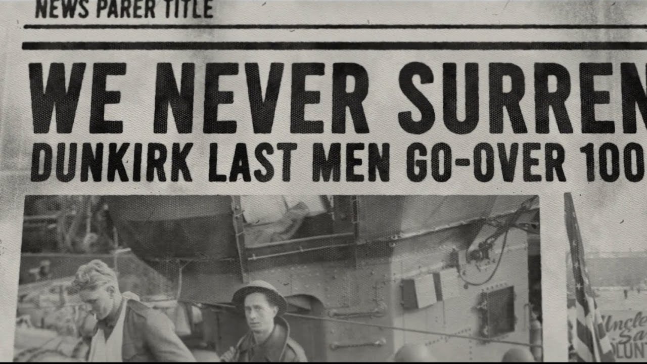 Newspaper Printing Old Documentary - After Effects Template - YouTube