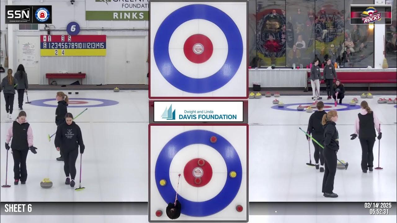 Curling Stadium Wausau Sheet 6 02-14-25 - YouTube