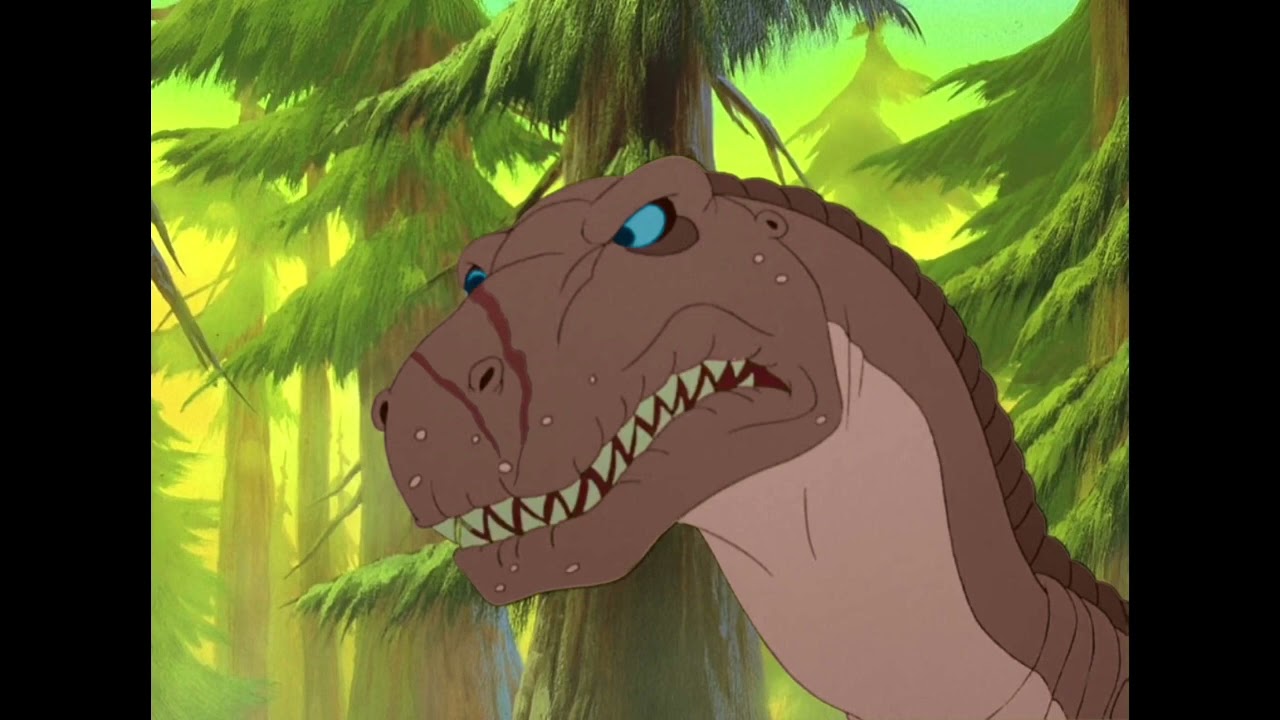 Venus the female Sharptooth (My Land Before Time OC) - YouTube