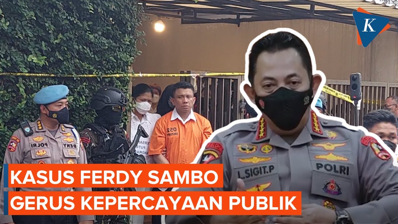 Kepercayaan Publik terhadap Polisi Tergerus Aksi Sambo - YouTube