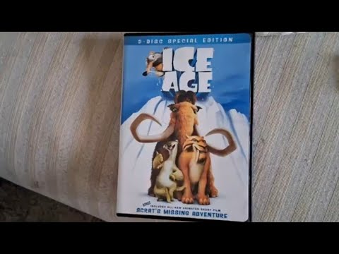Opening to Ice Age 2002 DVD (Both Discs)