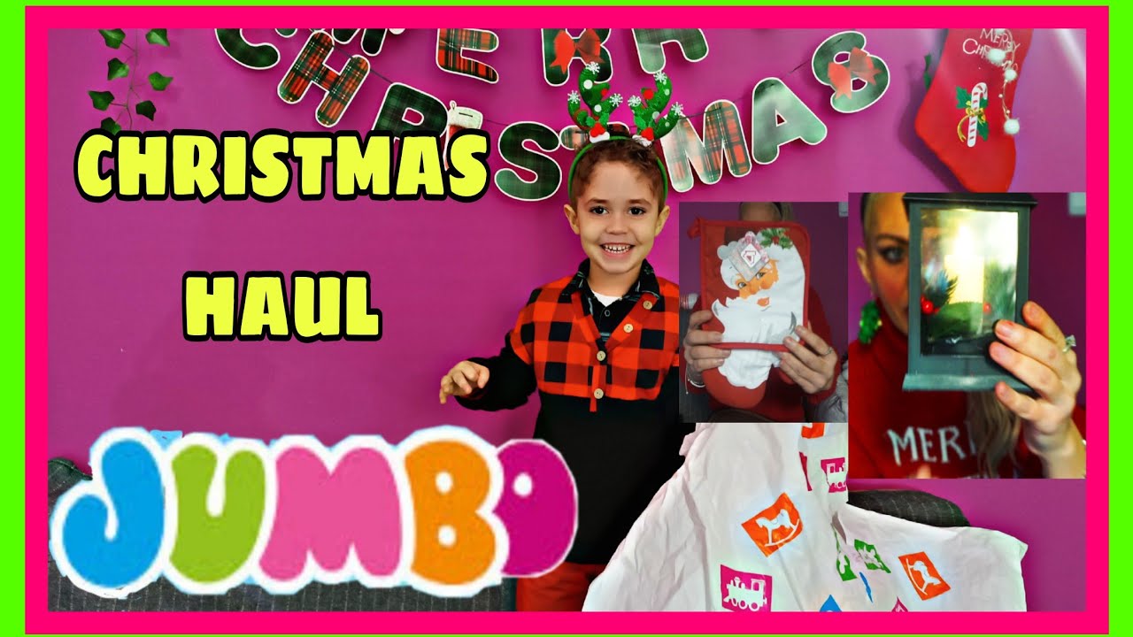 JUMBO HAUL CHRISTMAS ♥️ ΔΙΑΚΟΣΜΗΤΙΚΑ|ΟΜΟΡΦΑ ΔΩΡΑΚΙΑ♥️ - YouTube
