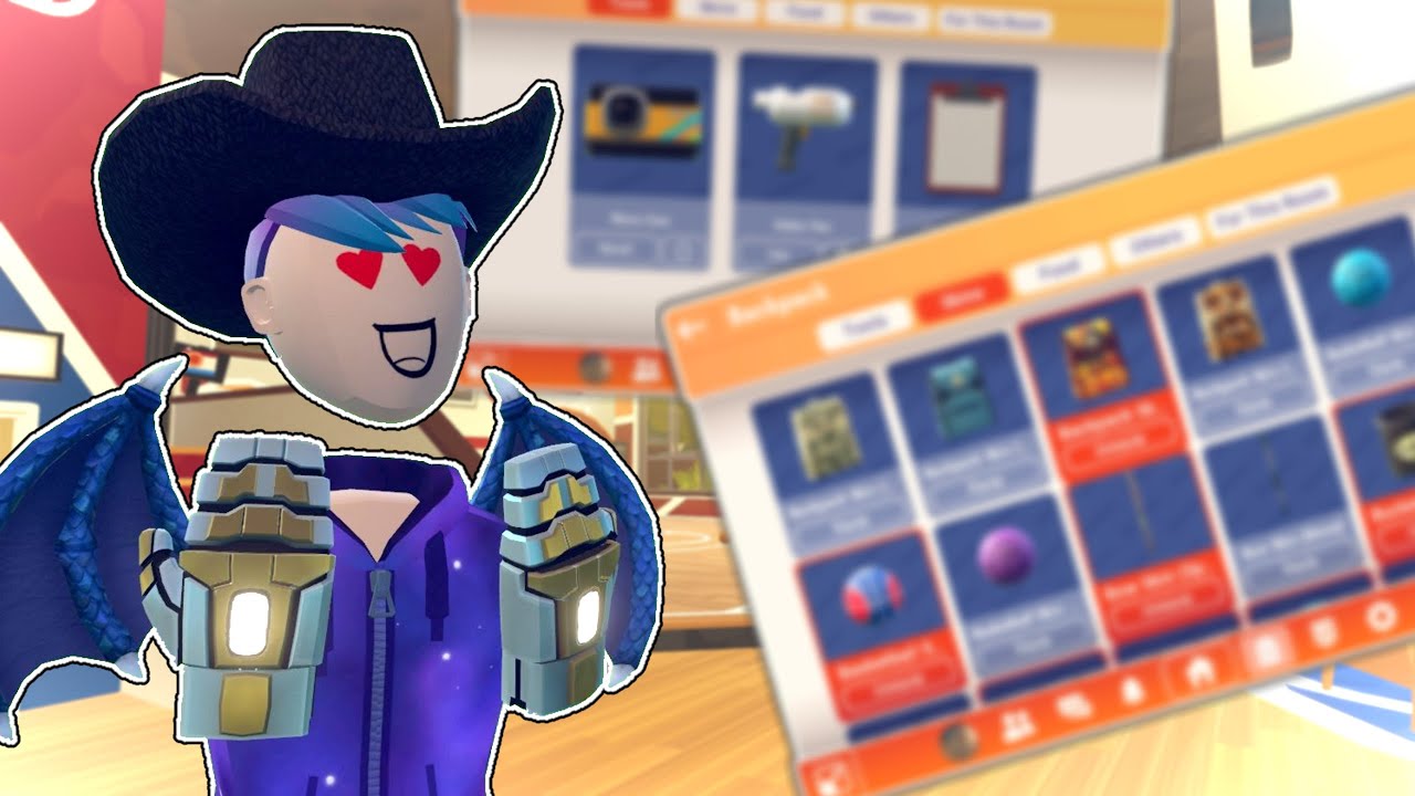 New Backpack UI! (RecRoom) - YouTube