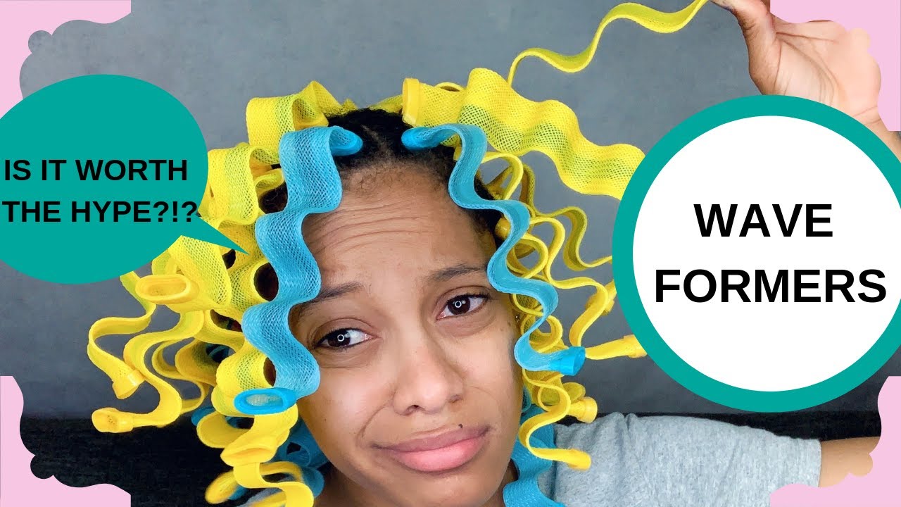 I TRIED WAVE FORMERS ON MY TYPE 4, SHORT NATURAL HAIR| FULL TUTORIAL ...