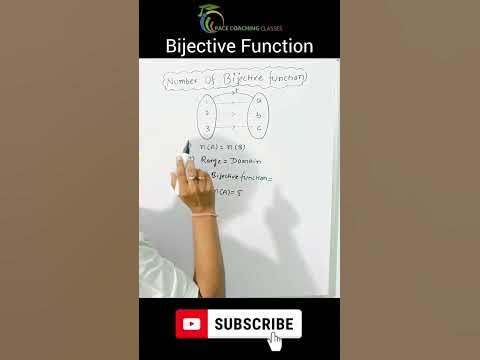 the number of bijective functions from set A to itself when A contains 5 elements |#shorts #nda ...
