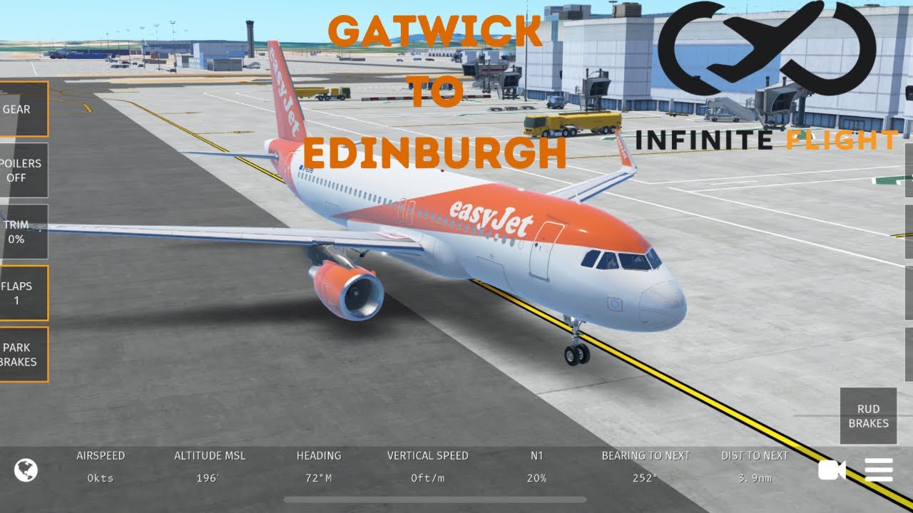 Infinite Flight Simulator - Real Easyjet Ops - London Gatwick to ...