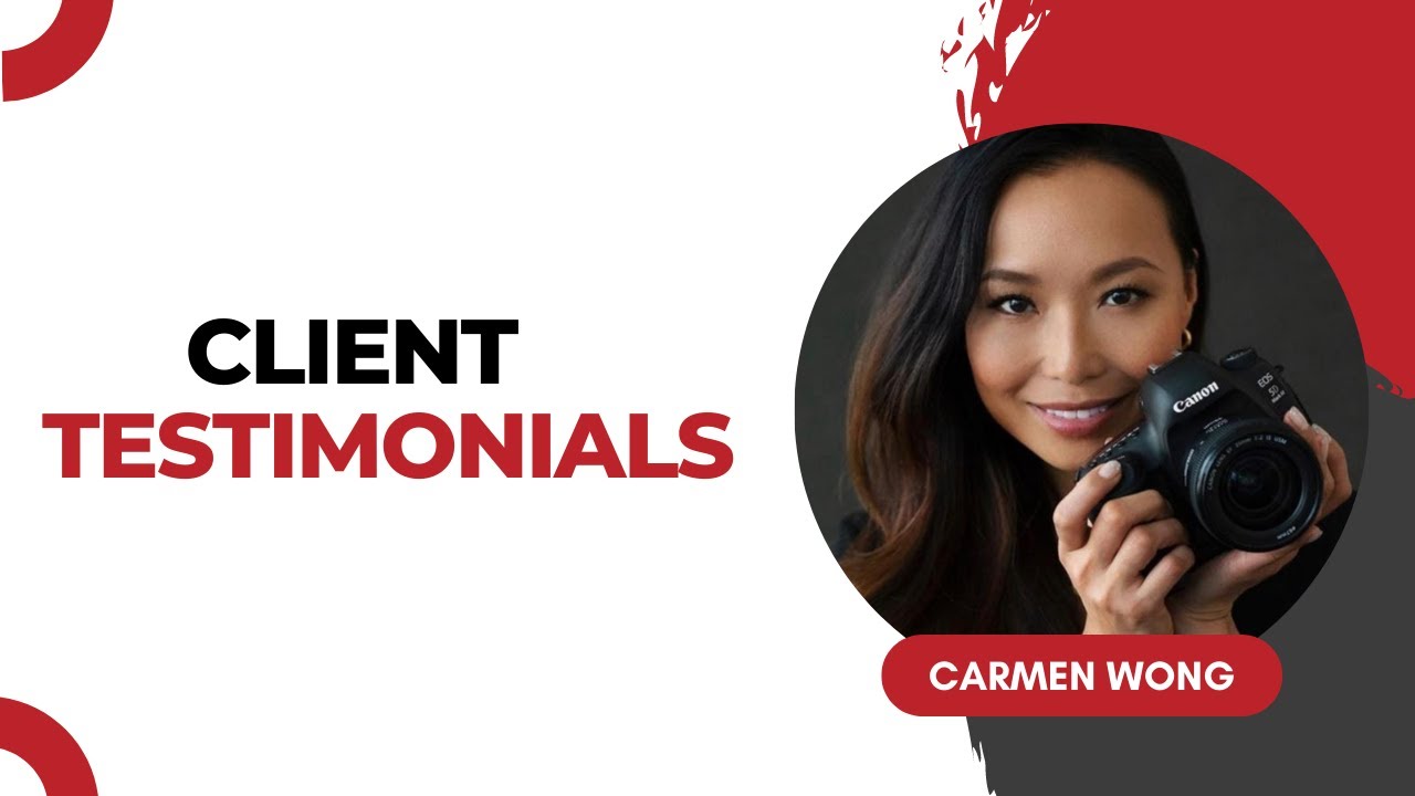 Image Editing | Client Feedback | Happy Client - Carmen Wong - YouTube