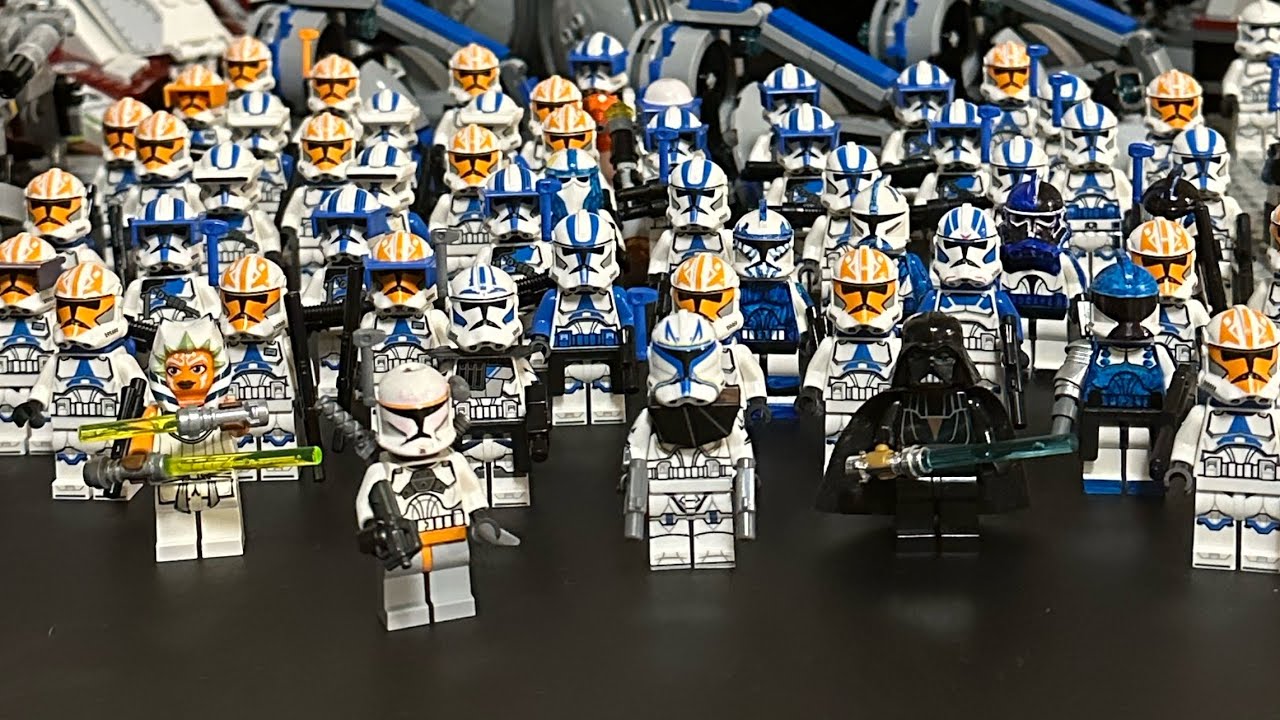 LEGO Clone Army mini-figure review Part 1: The 501st Legion #lego # ...