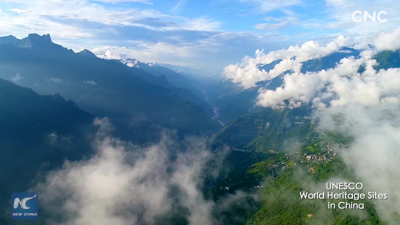China From Above| Three Parallel Rivers of Yunnan Protected Areas - YouTube