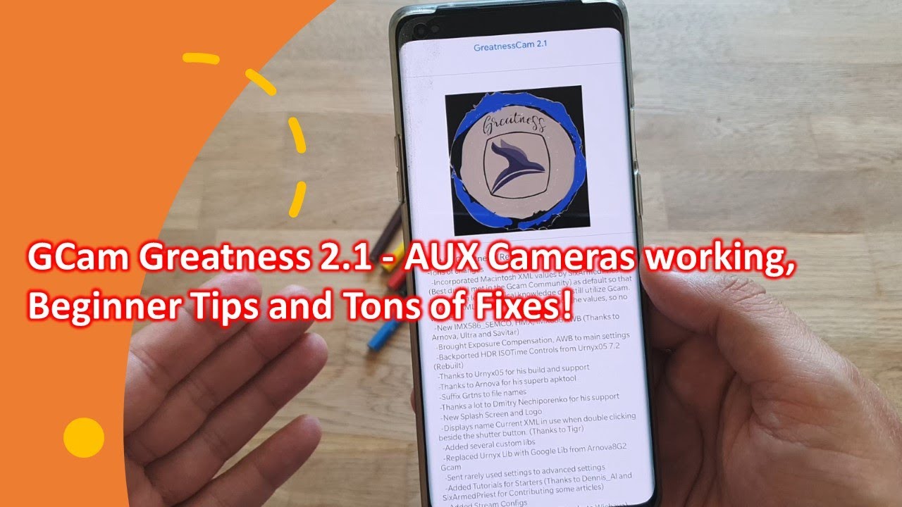 GCam (Google Camera) Greatness 7.3 - AUX Cameras working, Beginner Tips ...
