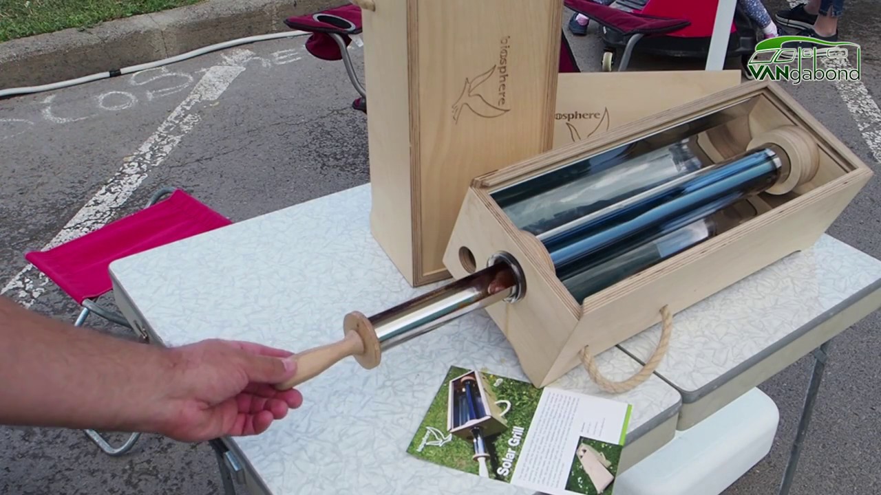 Solar grill - YouTube