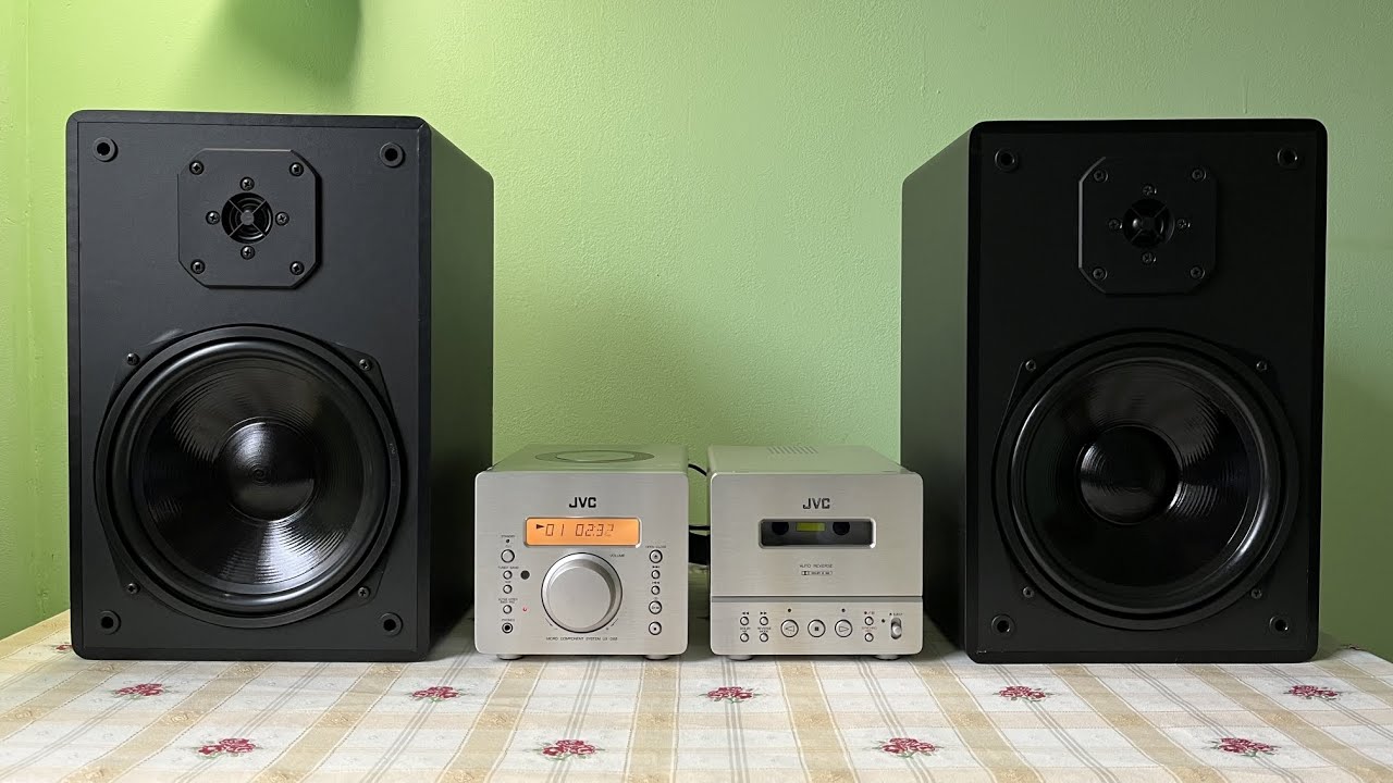 Micro Component System - JVC UX-D88. - YouTube