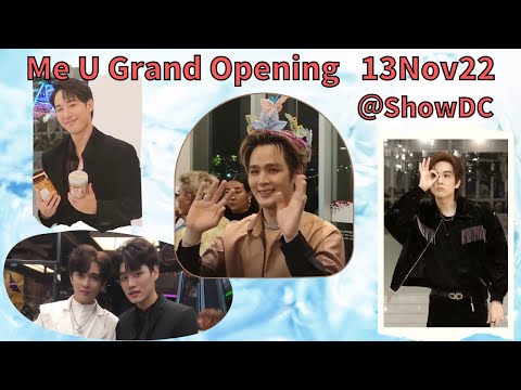【Me U Magazine】Me U Grand Opening 終了後のファンサ模様 รวมพล 13Nov22 ＠ShowDC