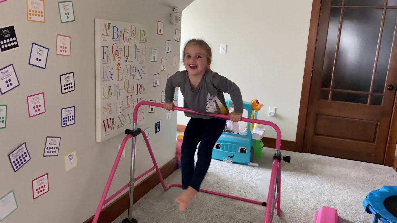2020.12 Addie working on her routine - YouTube