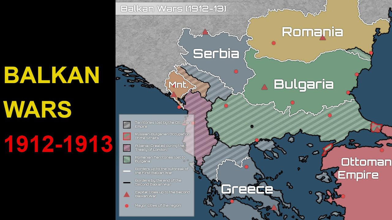 The Balkan Wars Explained, mapped - History Documentary - YouTube