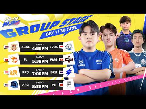 [EN] FFCM Group Stage Day 1 | Free Fire Clash Masters SEA 2026 Summer