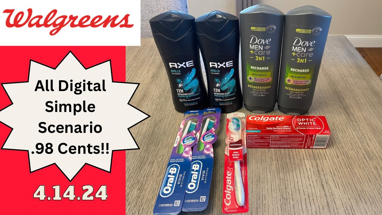 Walgreens Deals 4/14/24 - Easy All Digital Booster Scenario Only 98 ...