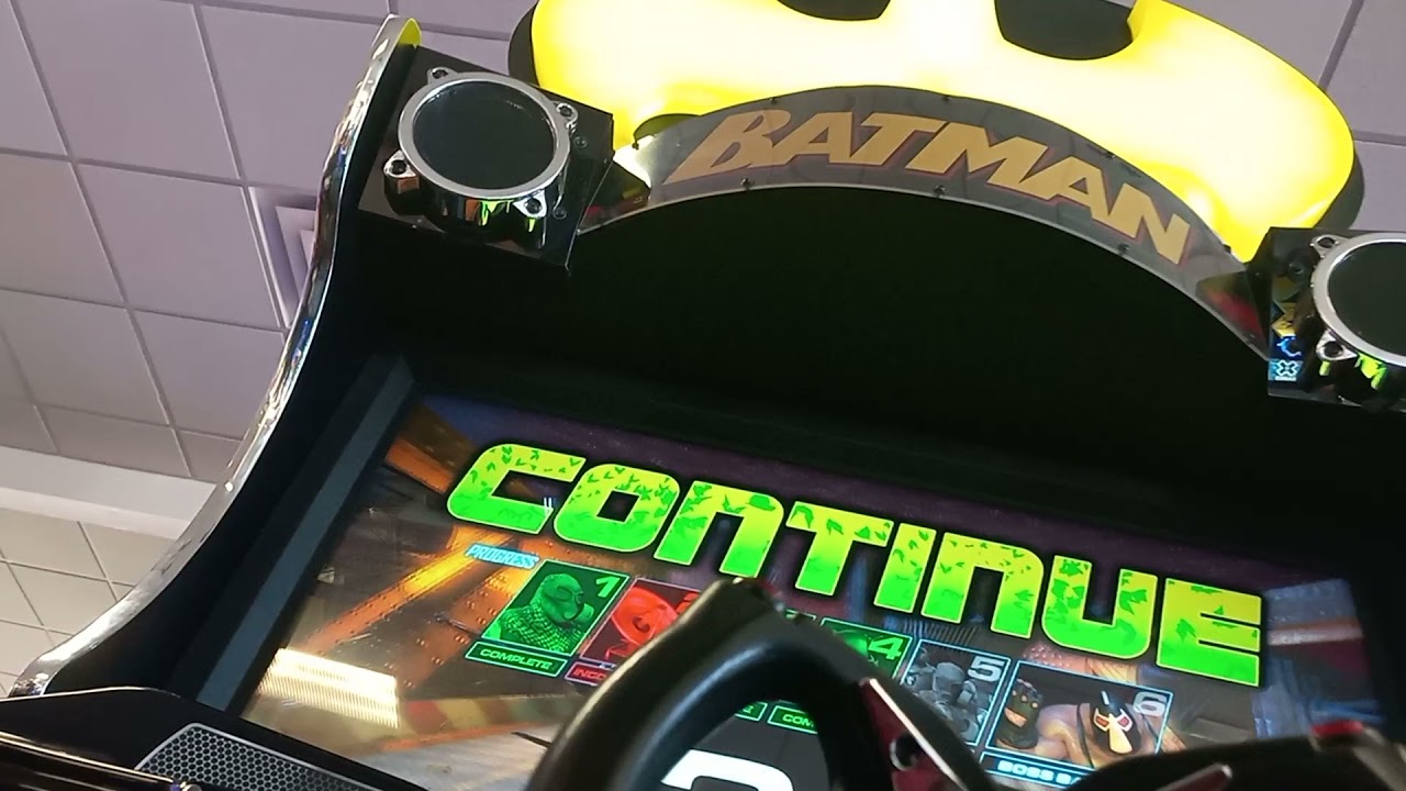 I FOUGHT BANE(batman arcade game) - YouTube