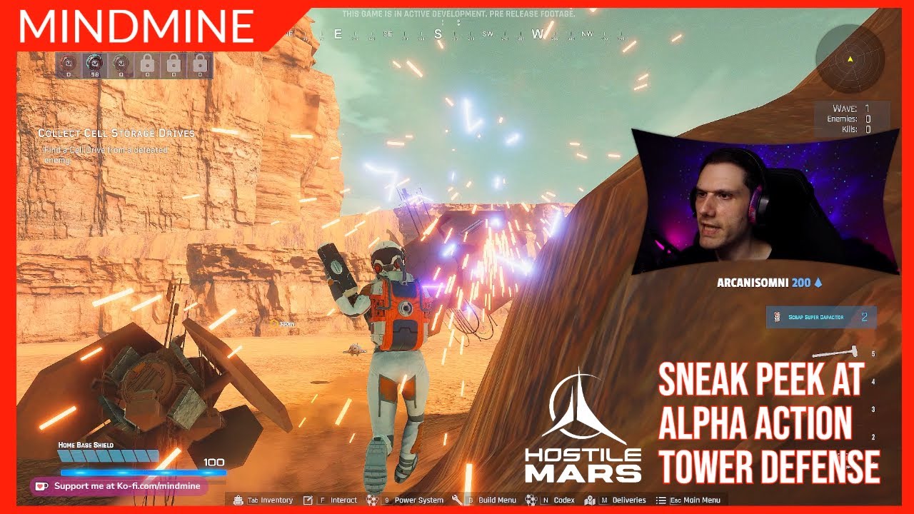 Sneak Peak: Alpha Action Tower Defense Game [Hostile Mars] | MindMine ...