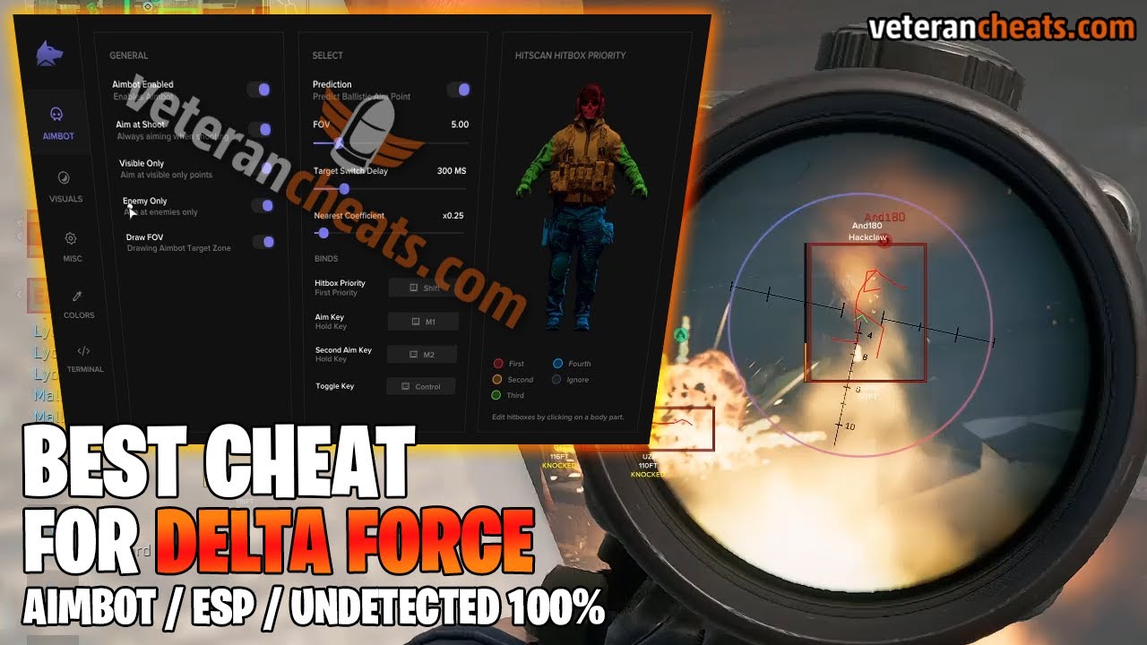 Delta Force Cheats / Hacks - 🎯 Aimbot 👁️ ESP 🔒 HWID SPOOFER - YouTube