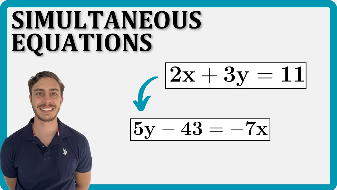 Simultaneous Equations: The Easy Method (Elimination) - YouTube