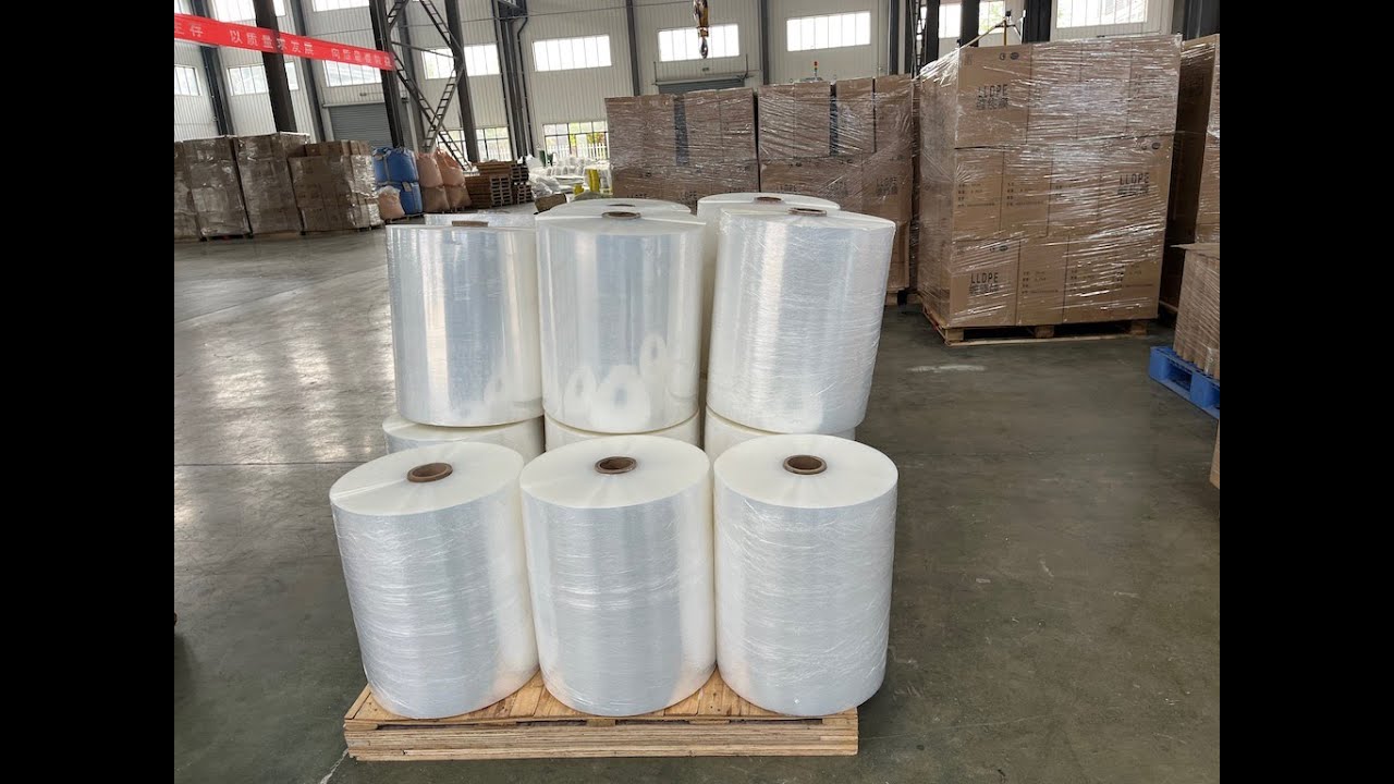 Automatic Stretch Film Rewinding Machine | Cling Film Winding Machine ...