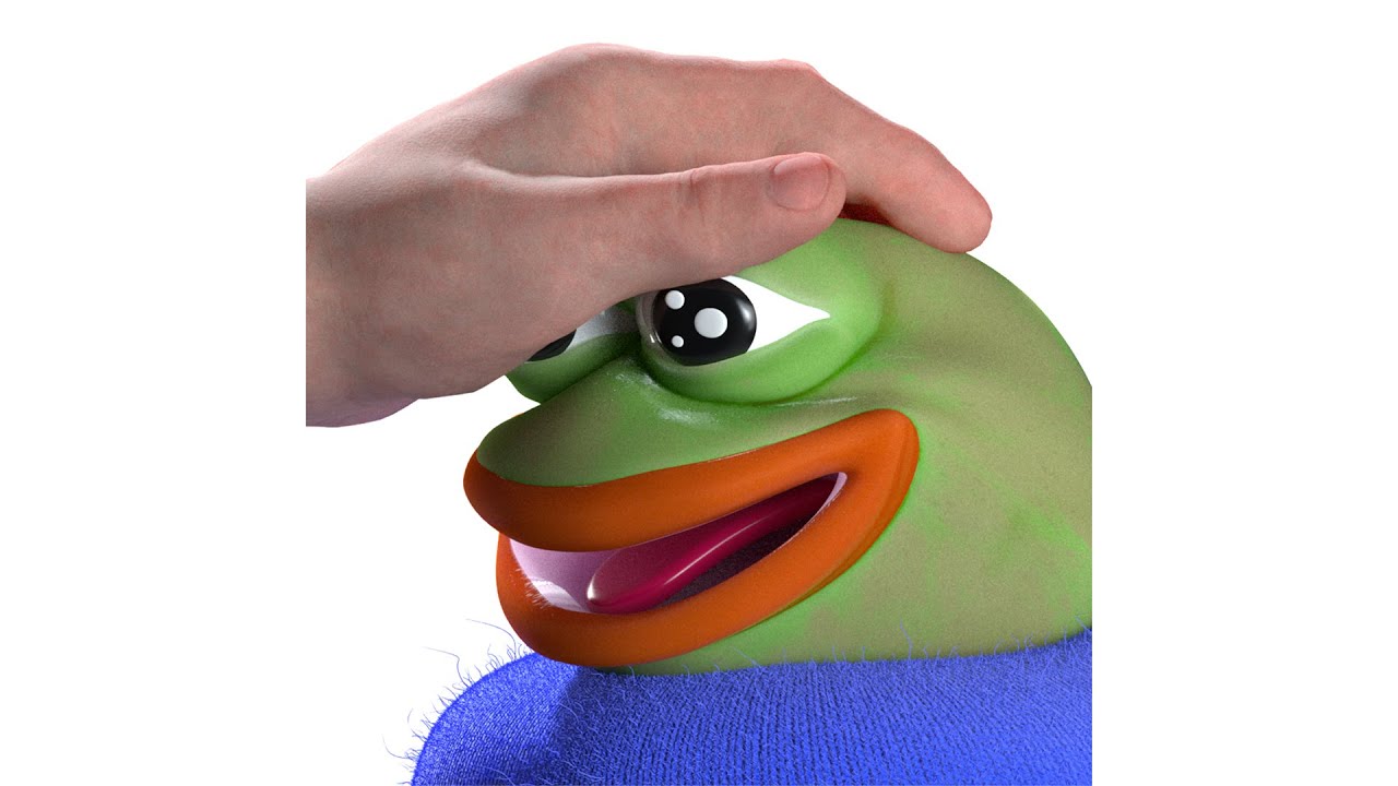 PET THE PEEPO Meme 3D Animated - YouTube