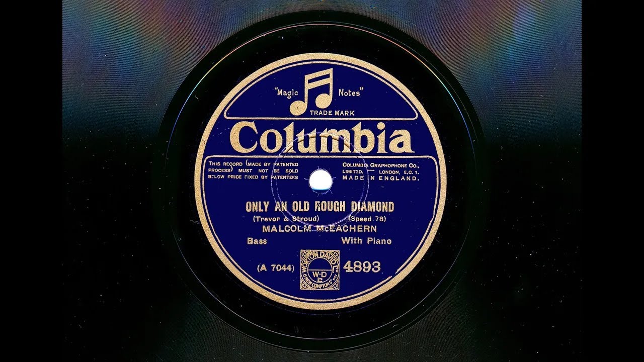 Malcolm McEachern - Only An Old Rough Diamond - YouTube