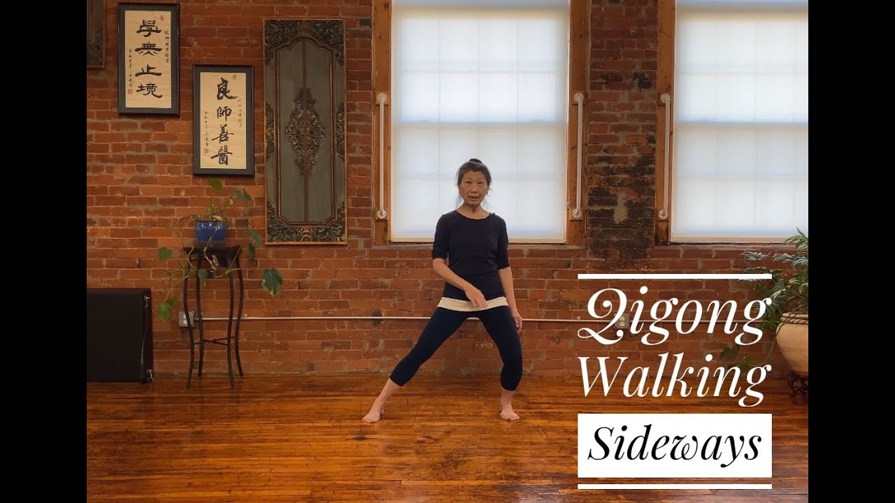 Qigong Walking Sideways - with Ching - YouTube