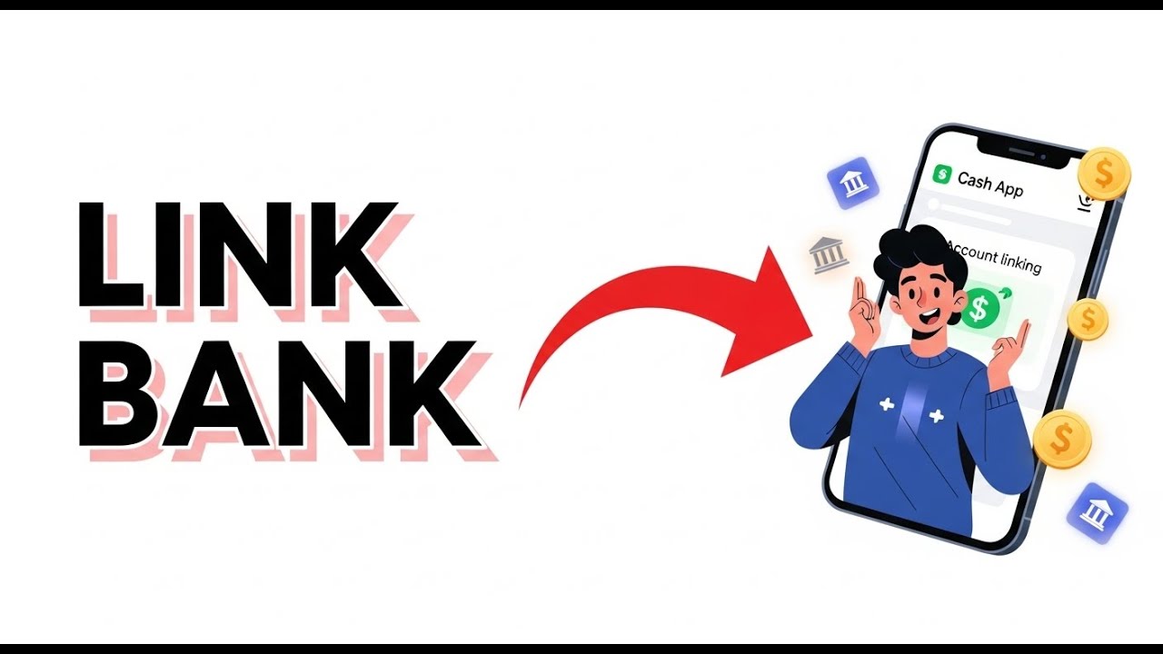 How To Link Bank Account On Cash App - YouTube
