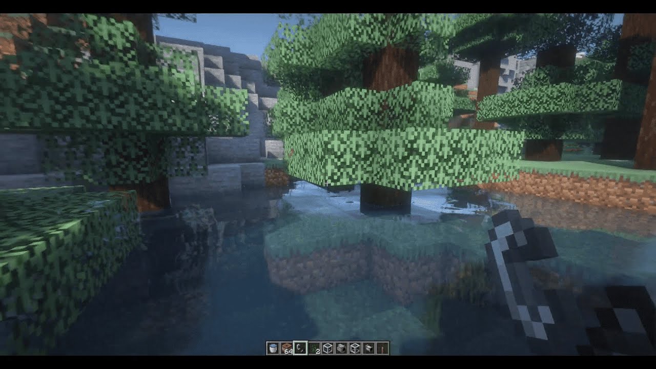 Water physics! Minecraft modded - YouTube