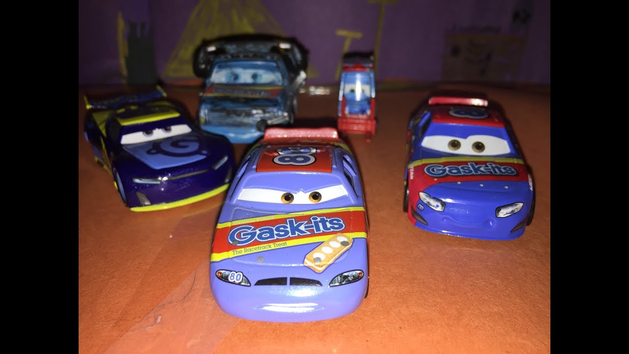 Mattel Pixar Cars Team Gaskits - YouTube