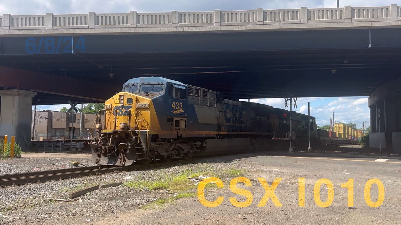 CSX I010 Jersey City NJ | 6/8/24 - YouTube
