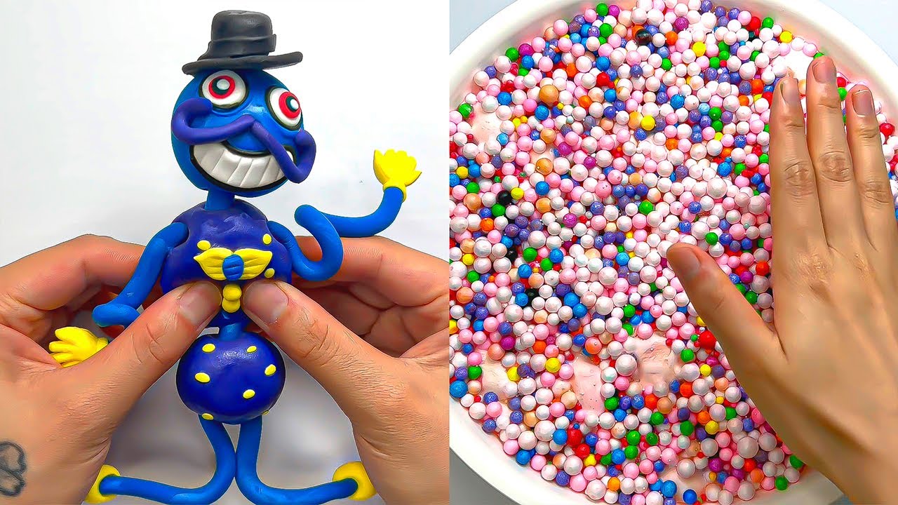 The Amazing Digital Circus Satisfying Slime ASMR - Satisfying Clay ...