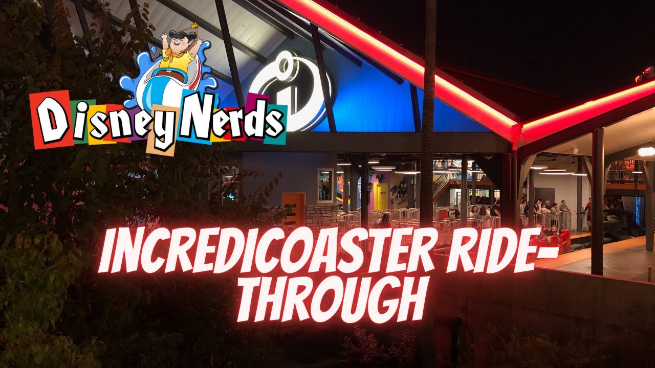 The Incredicoaster Ride-Through - YouTube