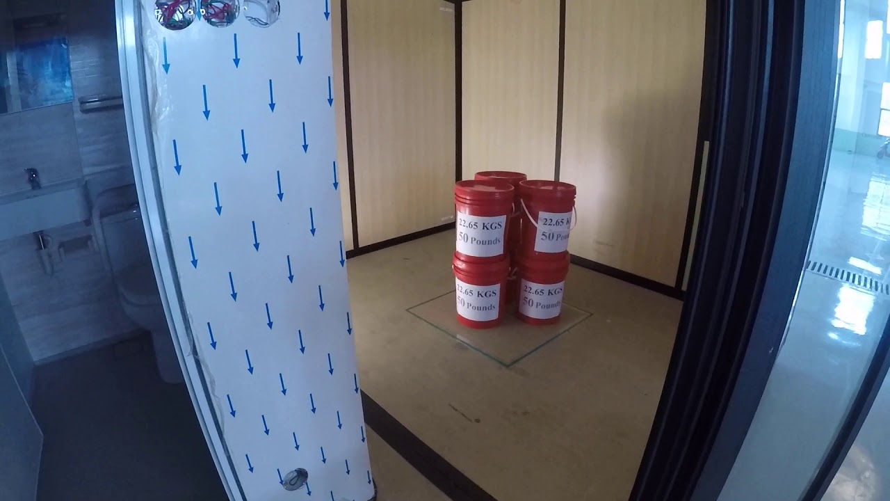 Floor load test - YouTube