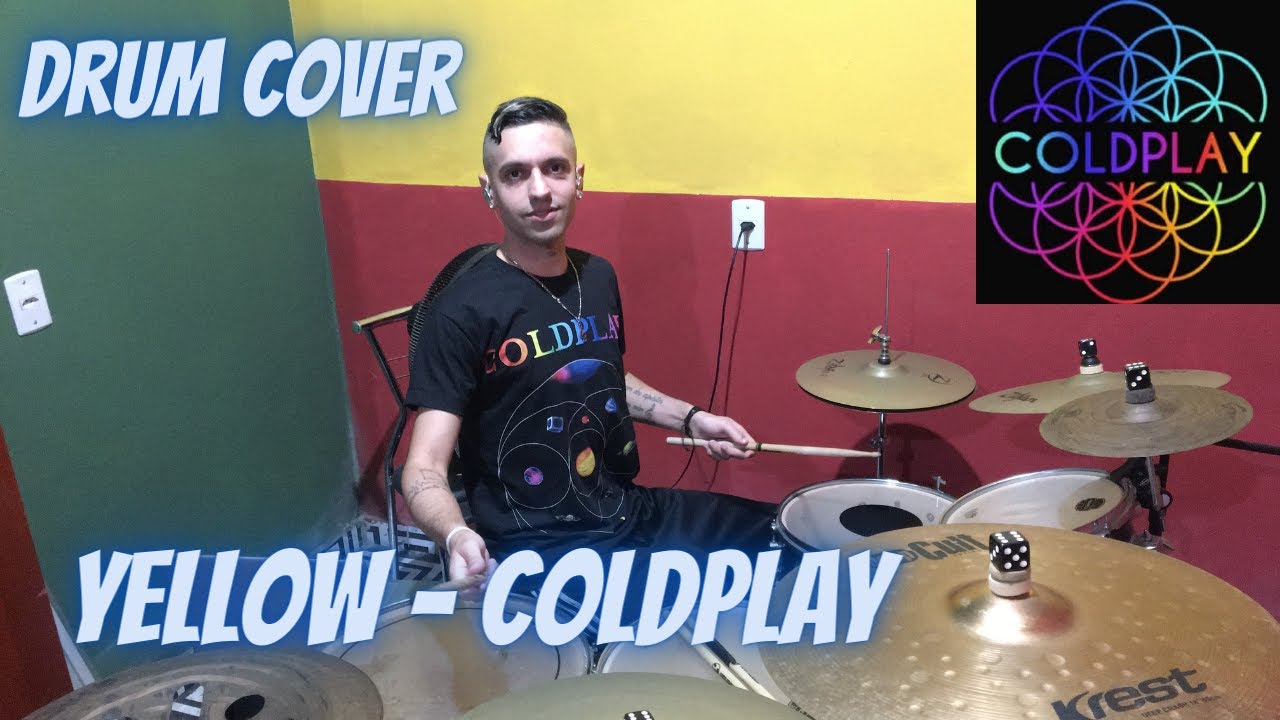 Coldplay - Yellow - Drum Cover - YouTube