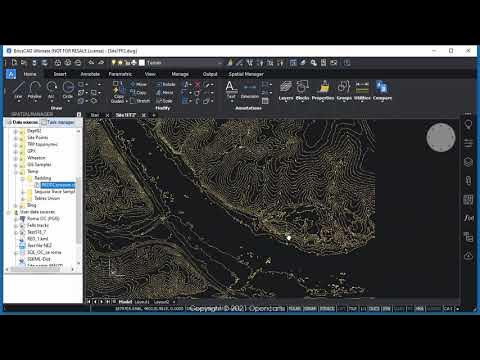 Extract 3D points from other objects (BricsCAD) - Spatial Manager Blog - YouTube