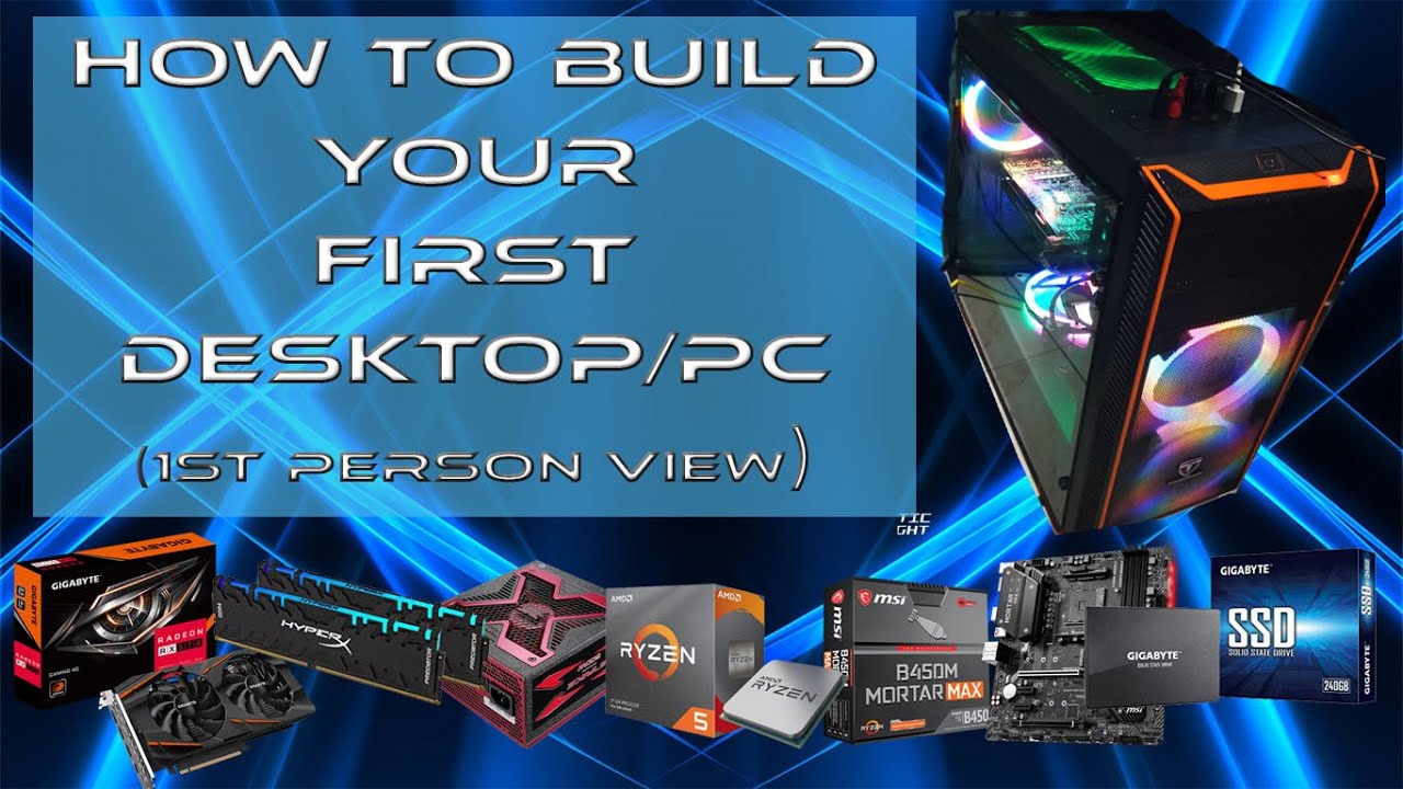 How to Build Your First Desktop/PC | Presyong Gilmore | First Person ...