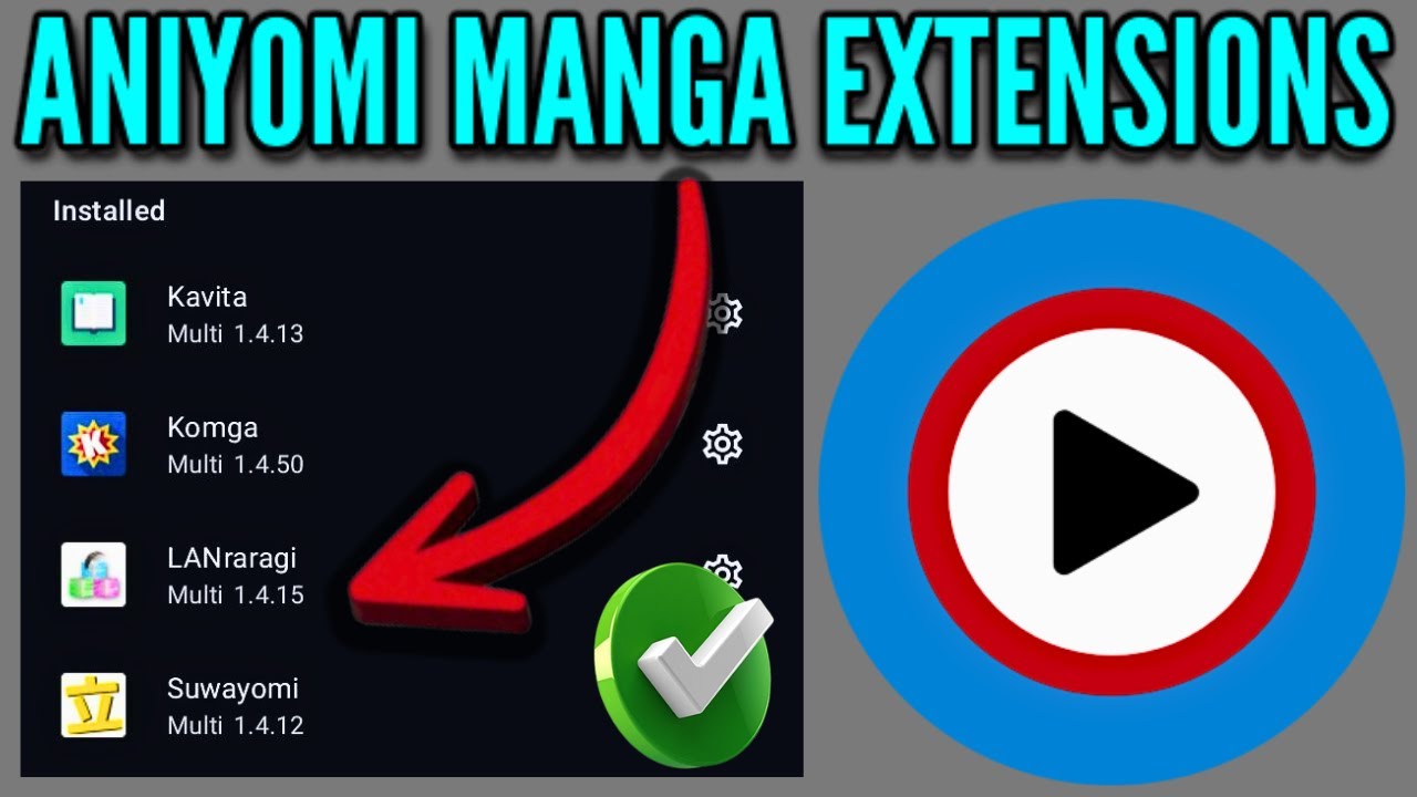Add Manga Extension Repositories in Aniyomi App - YouTube