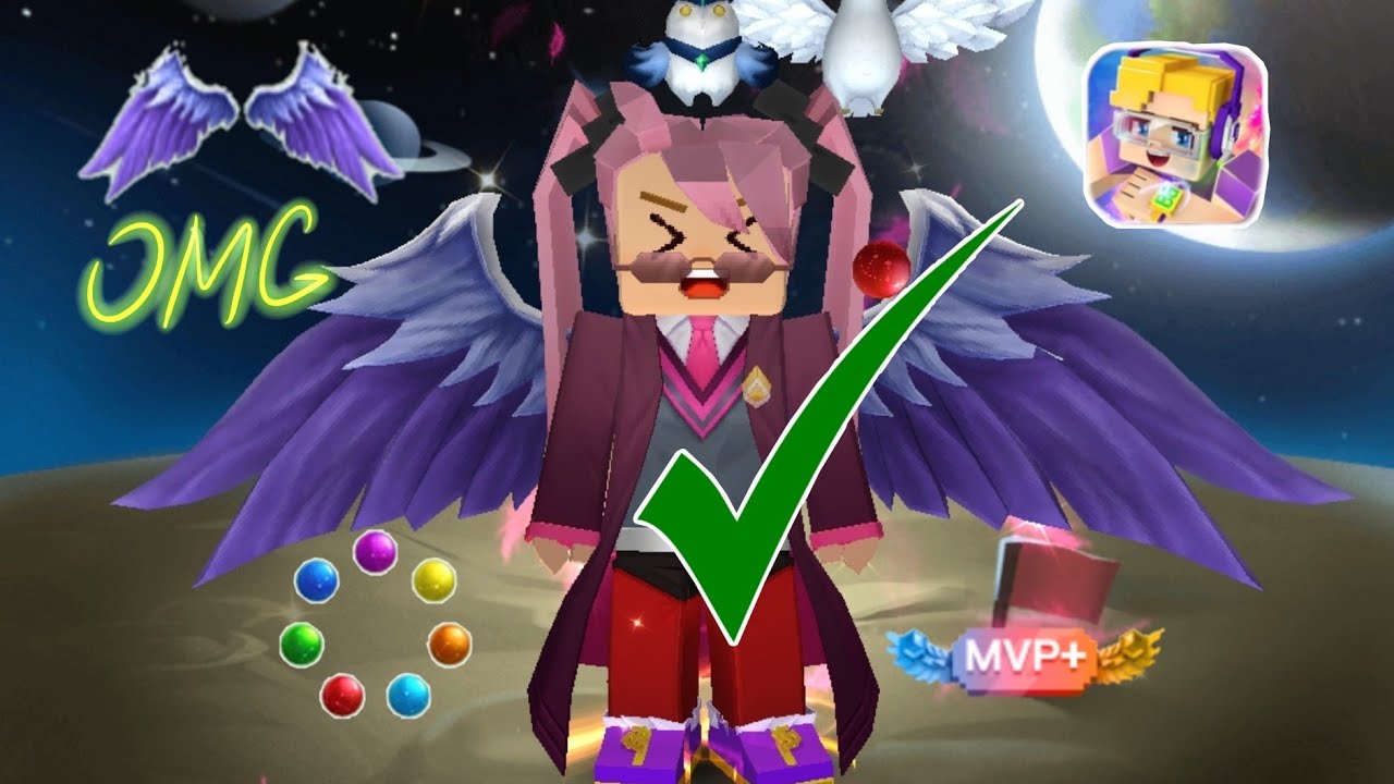 Playing In Legendary Wings🧚account🤩in Blockman Go Bedwars Youtube