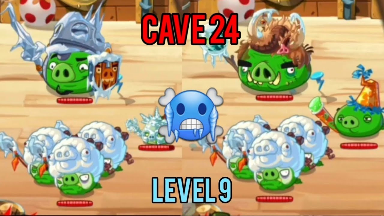 [Cave 24, Icy Waters 9] they were born ready...(Angry Birds Epic) - YouTube